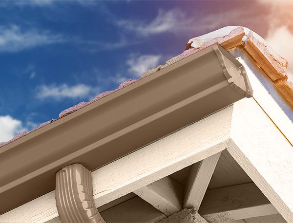 Cocoa Brown Seamless Gutter Color | Gutter Pros