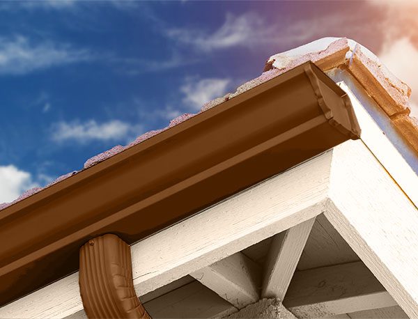 Royal Brown Seamless Gutter Color | Gutter Pros